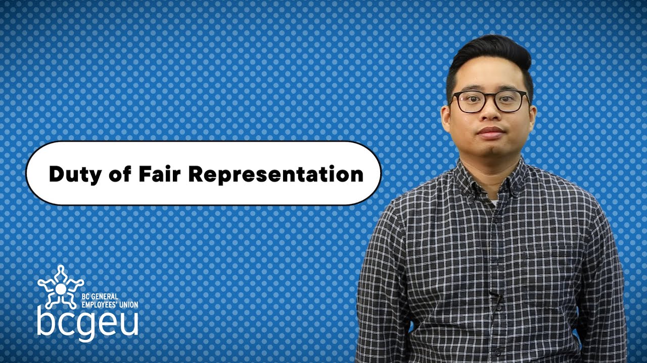 Steward Fundamentals: Duty of Fair Representation - YouTube