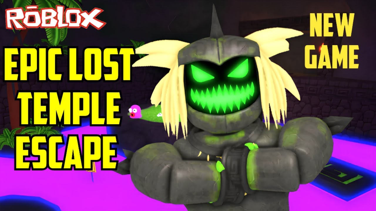 Roblox NEW Escape Obby, EPIC LOST TEMPLE ESCAPE! OBBY Full Gameplay ...