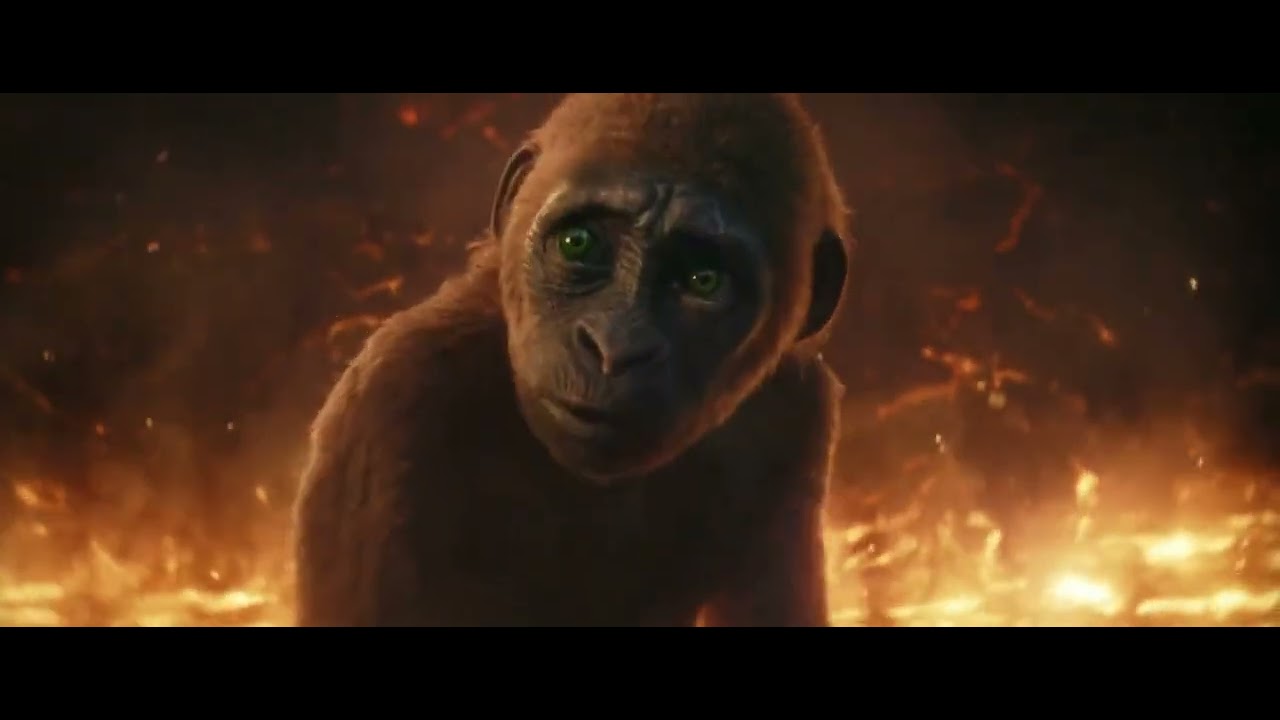 KONG VS SCAR KING. | GODZILLA X KONG: The new empire | 2024 movie ...
