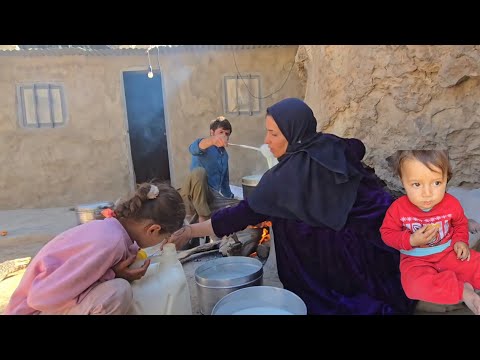 Making curd from doogh by Shahin: See this amazing process!