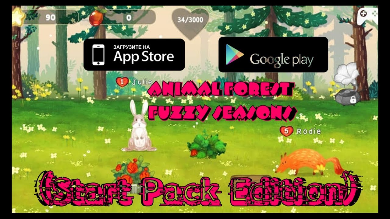 Animal Forest : Fuzzy Seasons (Start Pack Edition) - YouTube