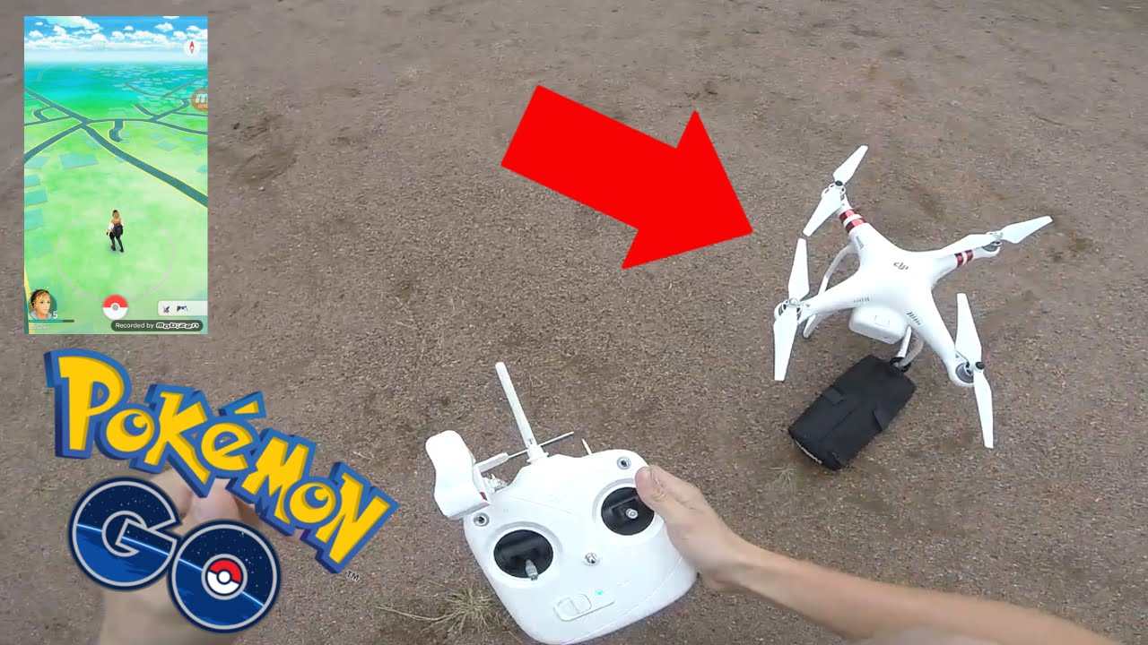 POKEMON GO MIT DROHNE!!!! Meine neue Drohne Special - YouTube