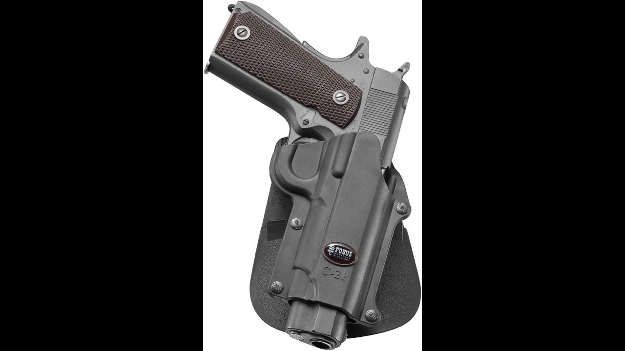 Fobus Holster for 1911 - YouTube
