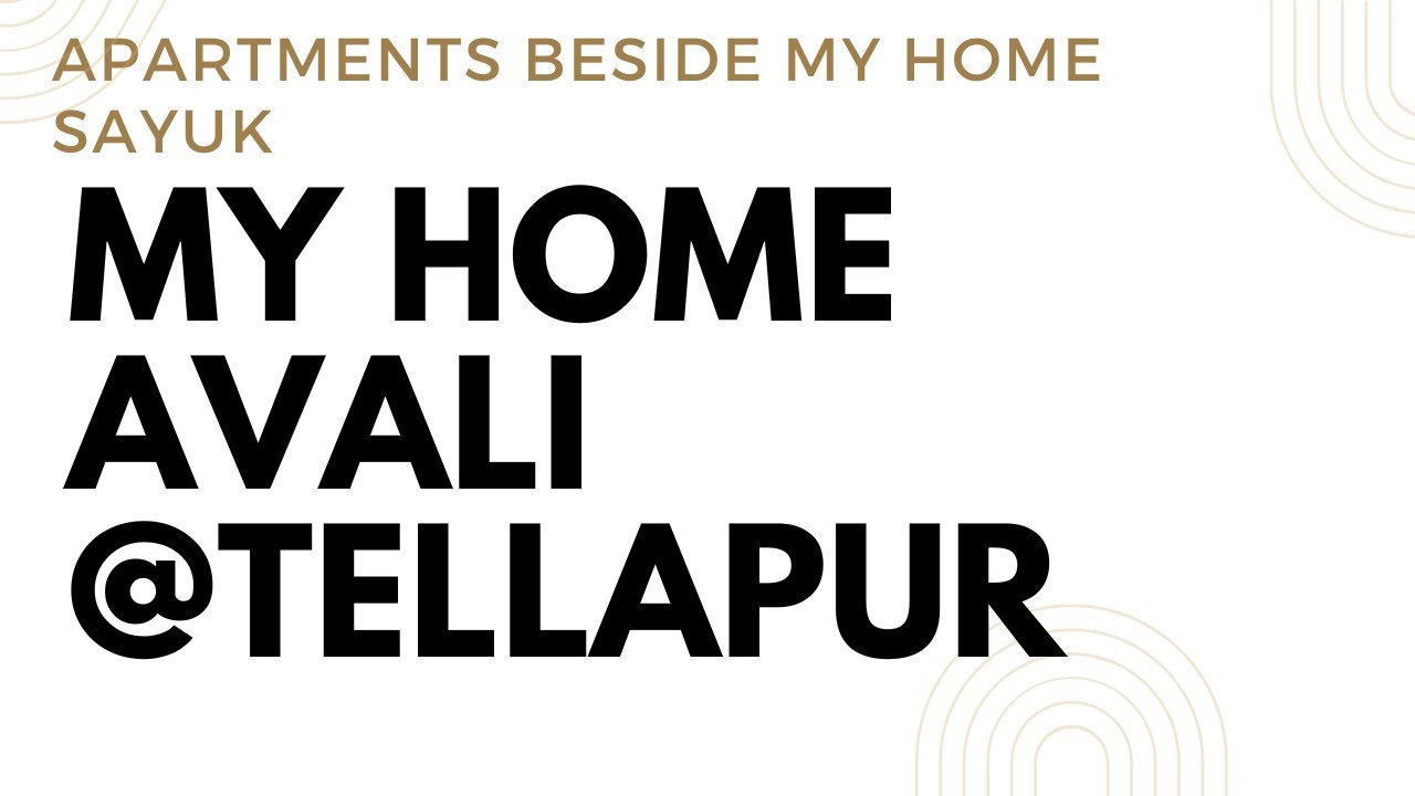 My Home Avali in Tellapur | Price and Project Highlights | Hyderabad ...