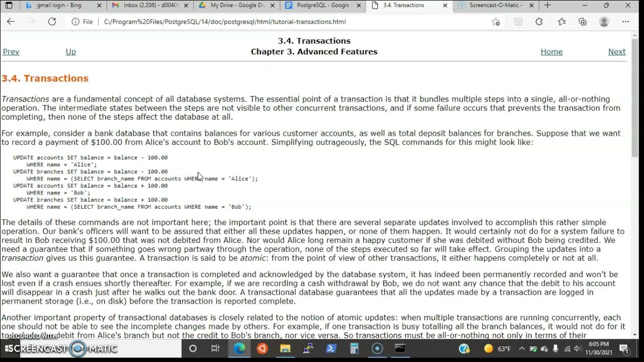 PostgreSQL Demonstration - YouTube