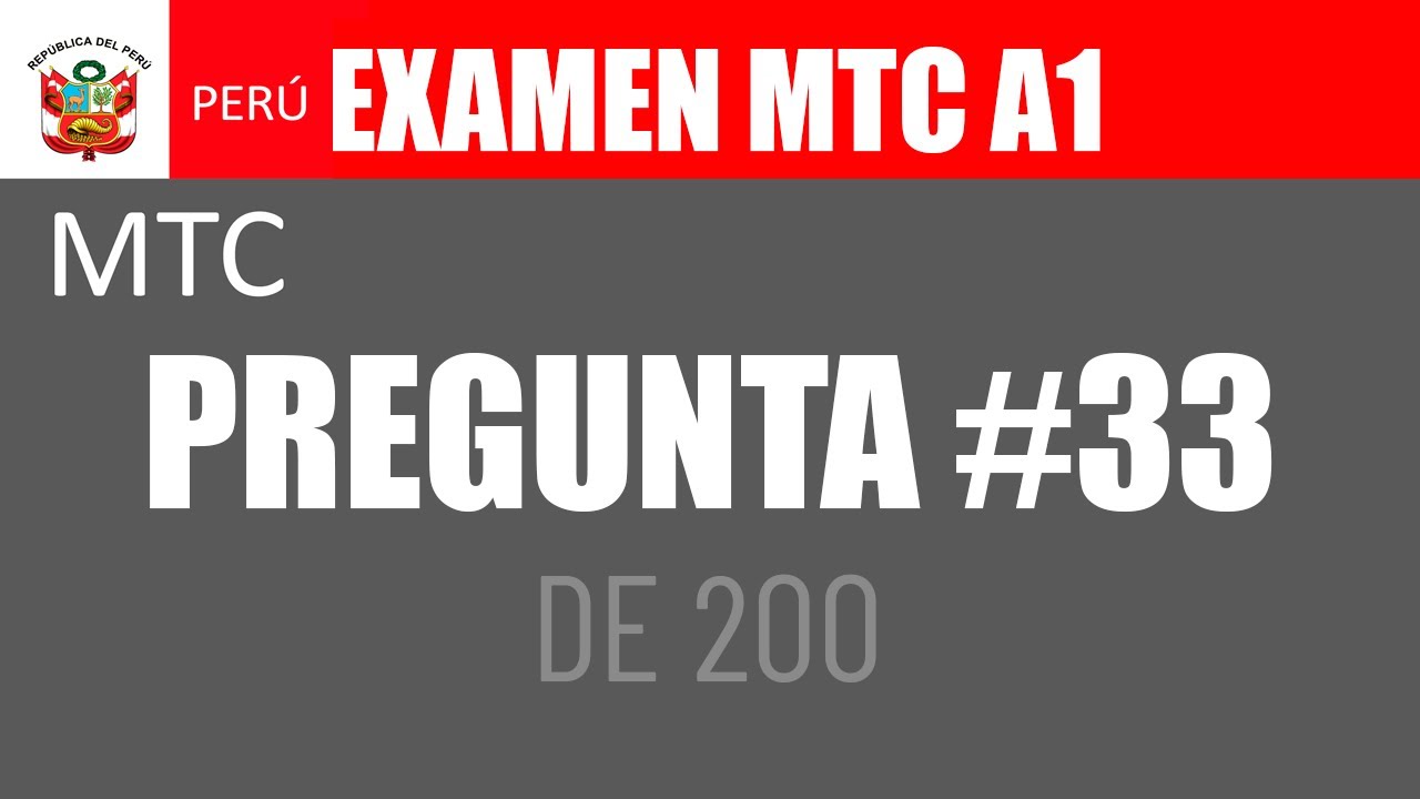 PREGUNTA 33 Qué indica la señal R 30F - YouTube