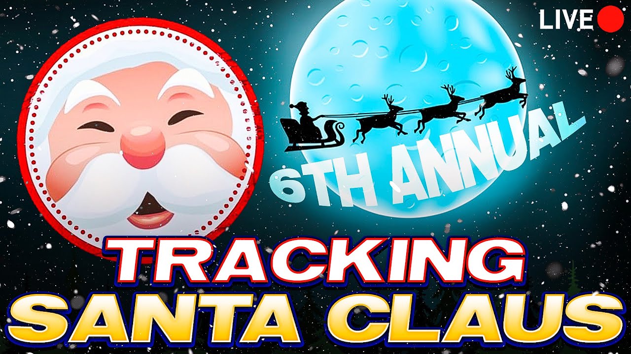 LIVE 🎅🏻🔴 NORAD Santa Tracker 2021 - AML Santa Tracking - YouTube