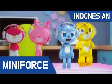 [Indonesian dub.] MiniForce S1 EP 10 : Musik Penghipnotis