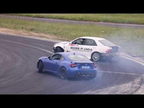BRZ drift practice 20241212 feint entry | tandem | raw footage - YouTube
