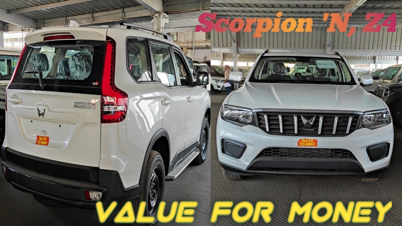 Mahindra Scorpio Z4 //Base Model// Prise-13.99 lakh // Engine ...