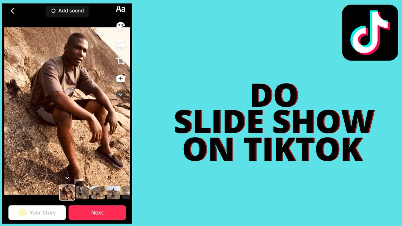 How to Make An Interactive Slideshow On TikTok (2024) - YouTube