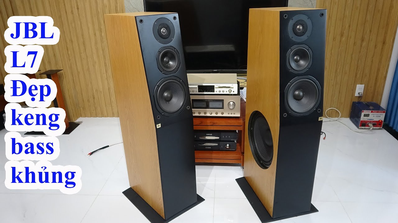 loa Hi end JBL L7,made in Usa bass khủng tuyệt đẹp - YouTube