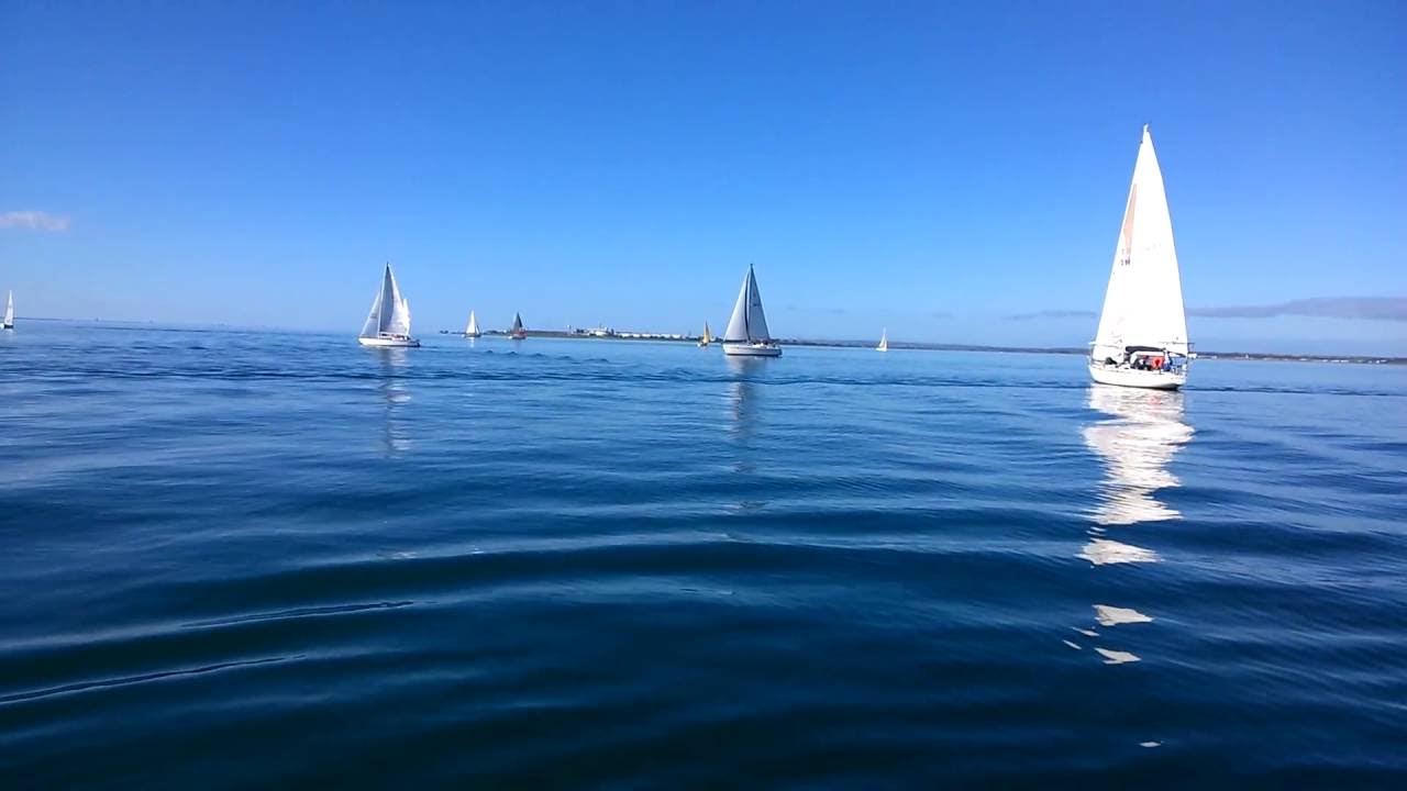 Sailboat Racing. Sailing Without Wind. Royal Geelong Yacht Club ...