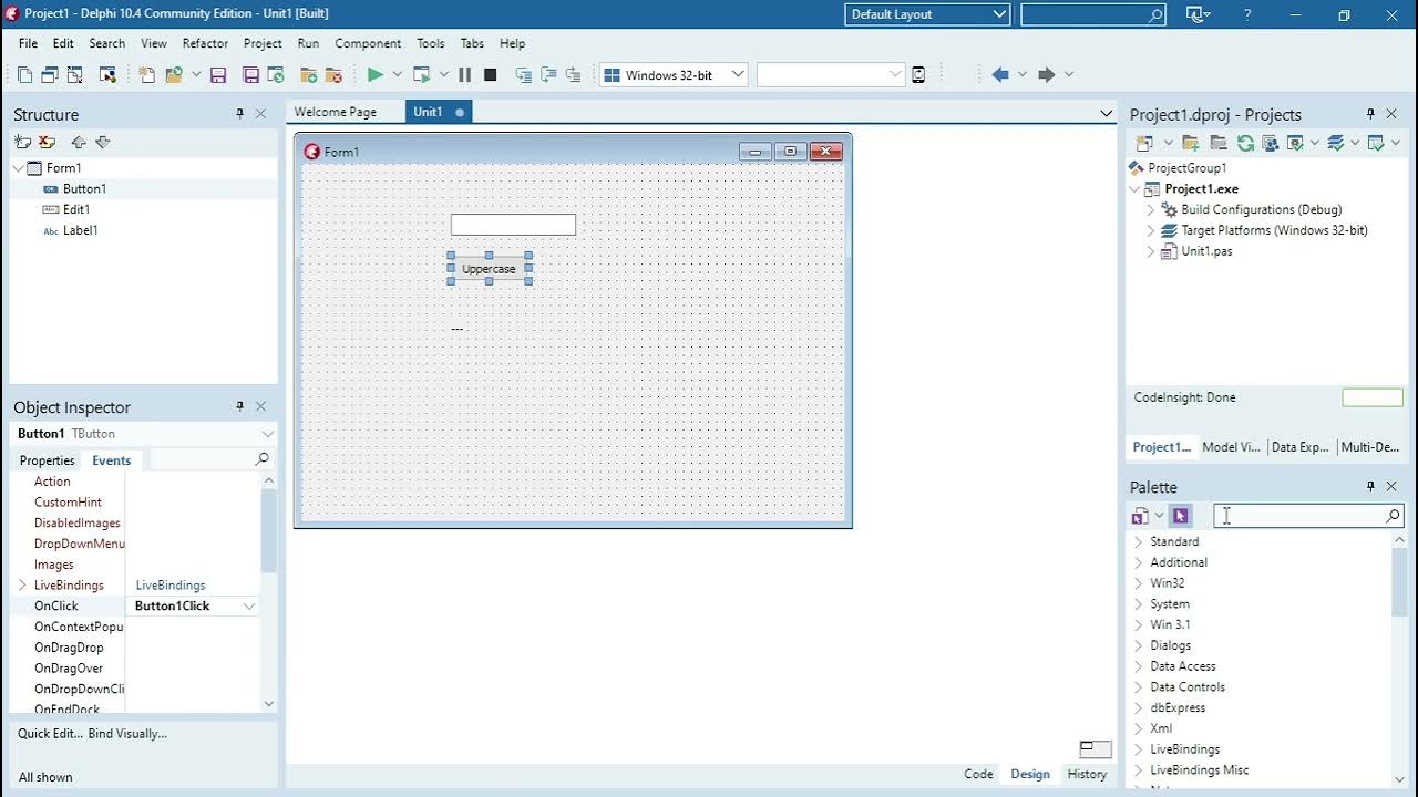 Delphi - Uppercase and lowercase Case-sensitive - YouTube