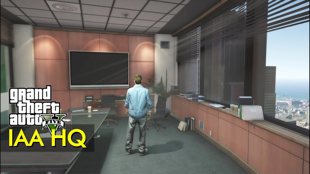 Inside the IAA HQ | The GTA V Tourist - YouTube