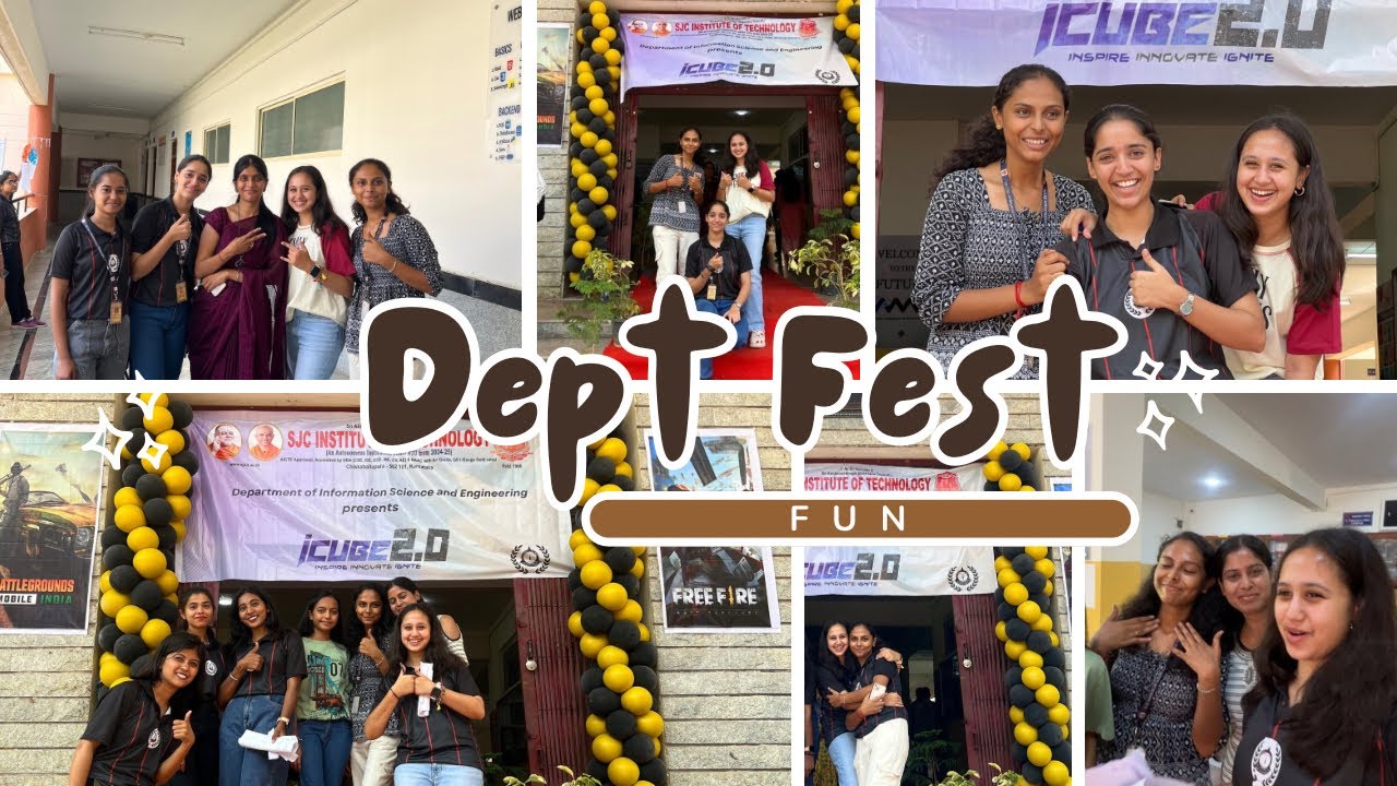 Dept Fest Day | Fun with Lecturers - YouTube