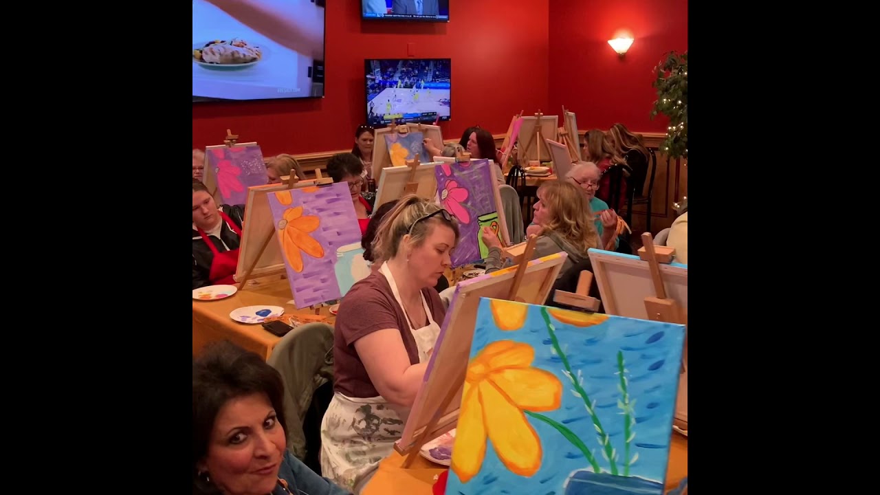 Paint Night Fundraiser for MS Walk 2020. Doing our part to help find a ...