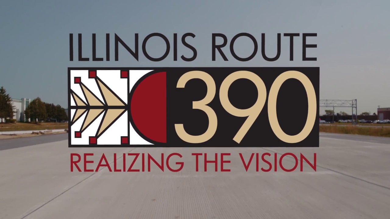 Illinois Route 390 - Realizing the Vision - YouTube
