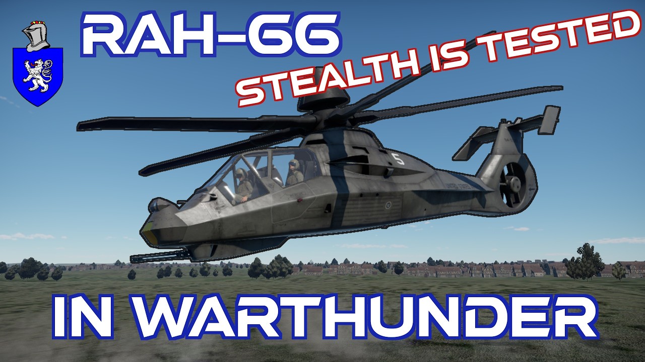 RAH-66 Comanche In War Thunder : A Basic Review - YouTube