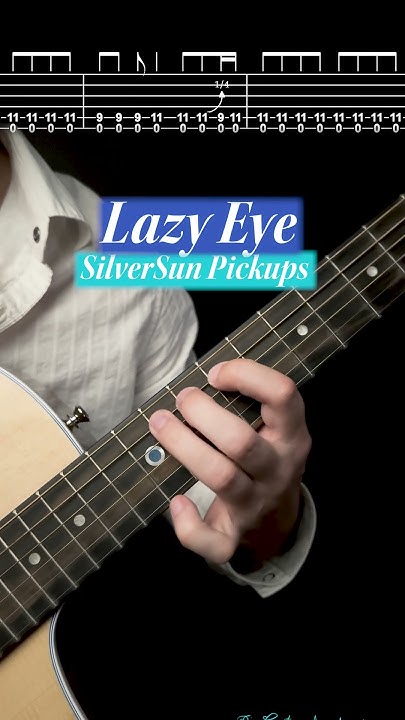 Lazy Eye - Silversun Pickups | TABS Tutorial - Dr. Guitar - YouTube