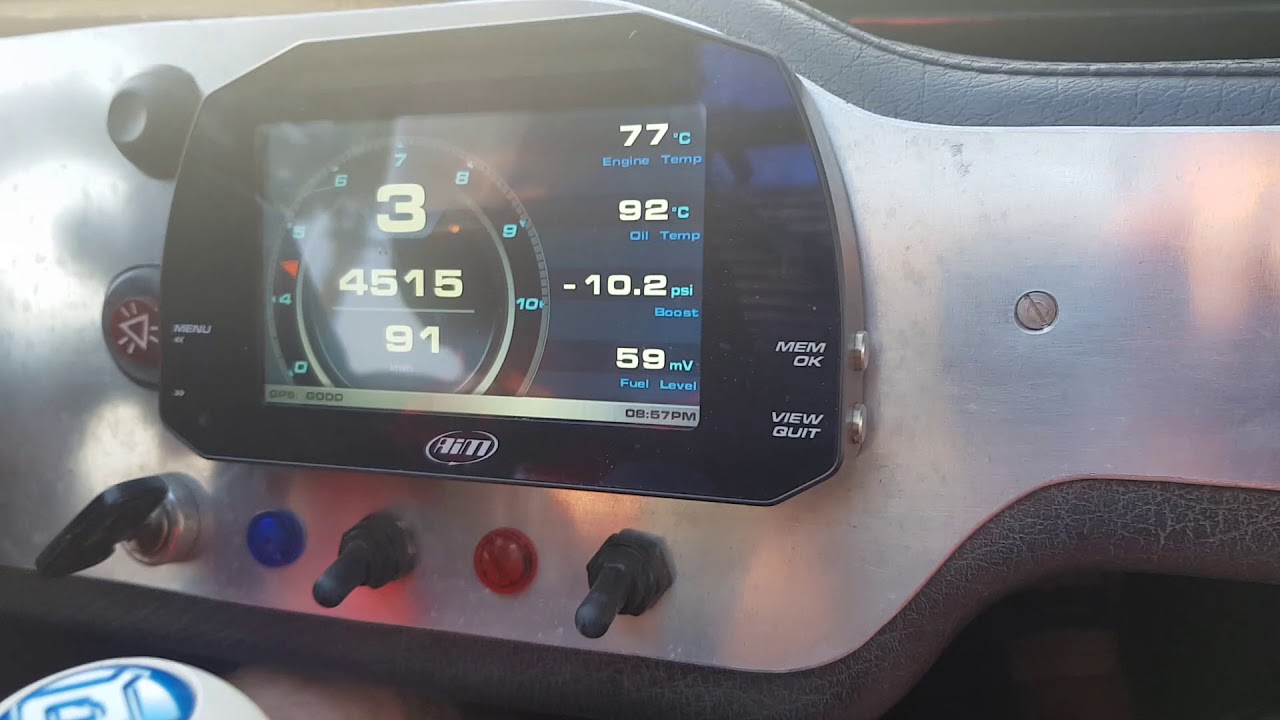 Vtec k20 supercharged kitcar acceleration - YouTube