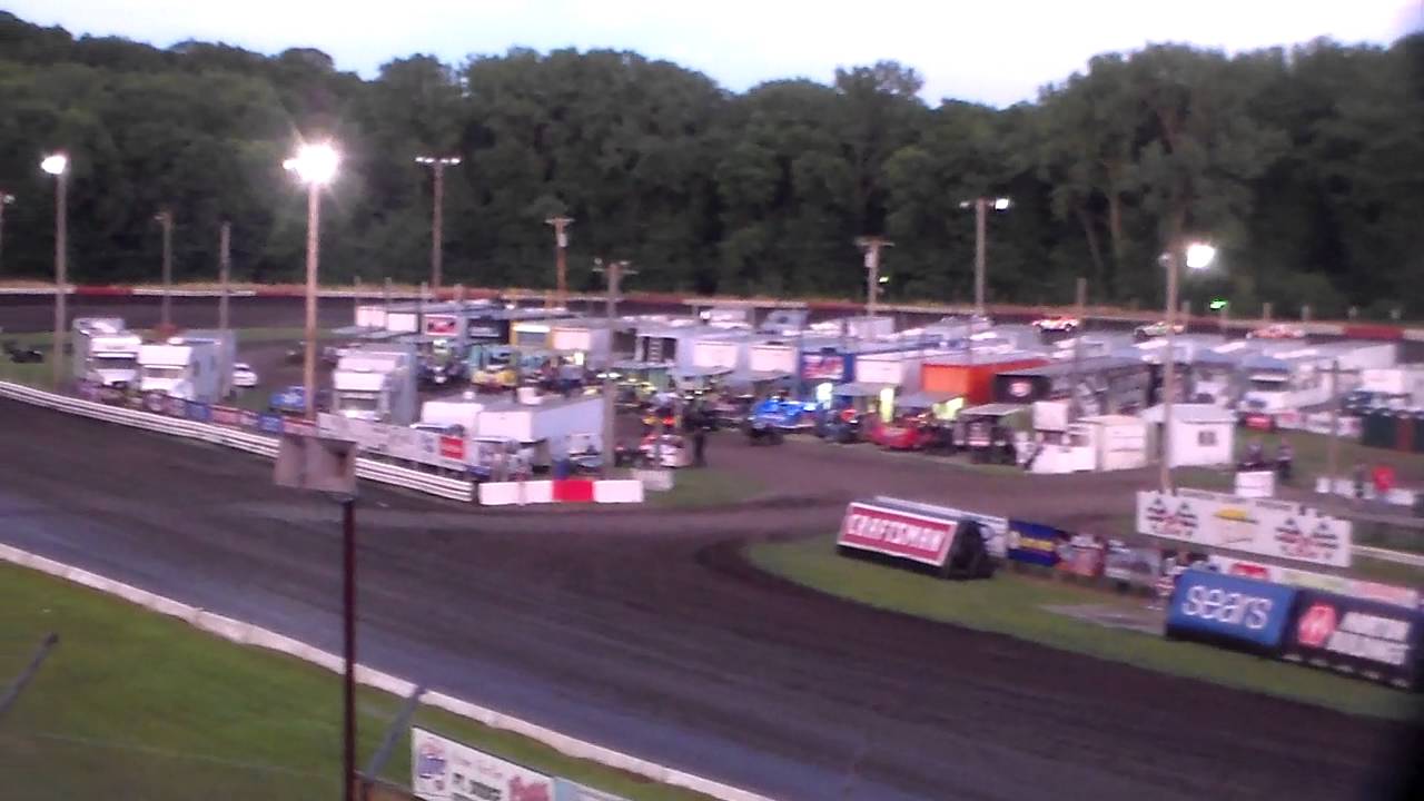Stock Car Heat 2 @ Hamilton County Speedway 07/07/16 - YouTube