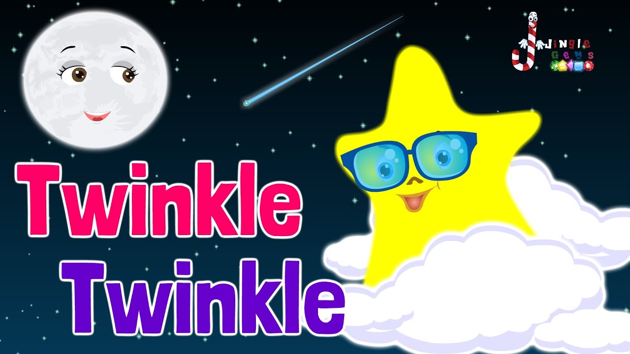 Twinkle Twinkle | English Rhymes | Nursery Rhymes | Jinglegems | jingle ...