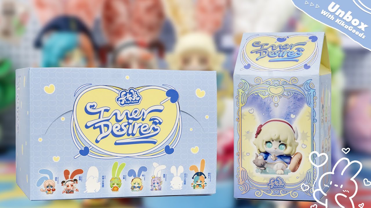 Unboxing Cup Rabbits Inner Desire Series Plush Blind Box#kikagoods # ...