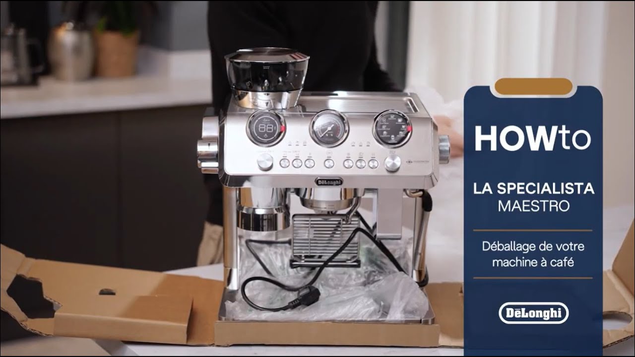 Tutoriel : Comment déballer votre machine à café La Specialista Maestro ...