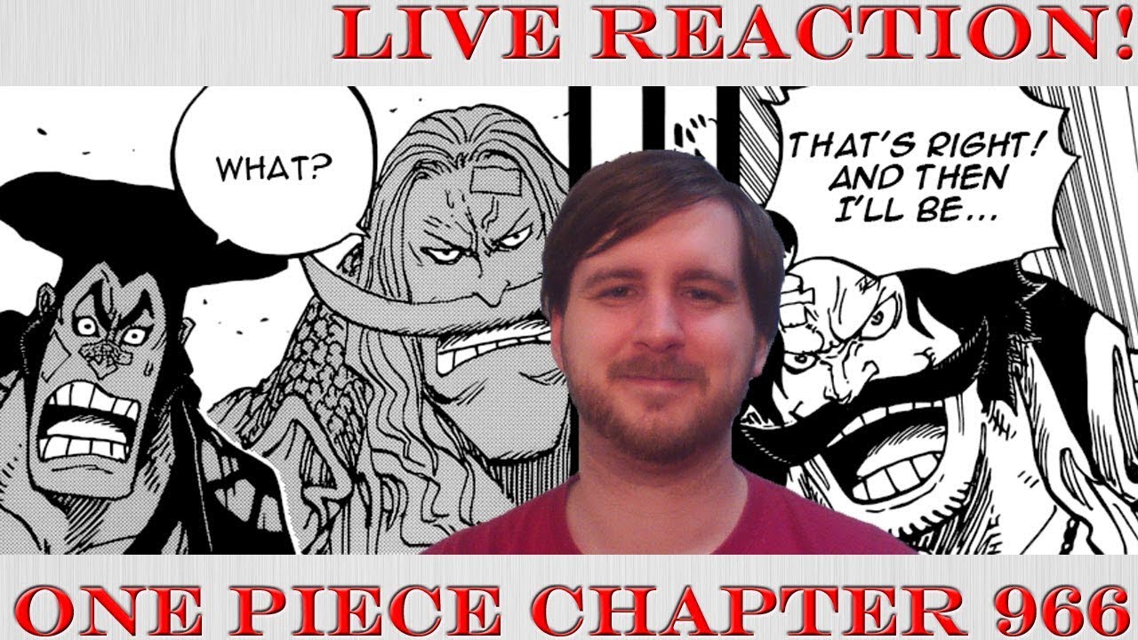 Roger And Whitebeard One Piece Chapter 966 Live Reaction Youtube