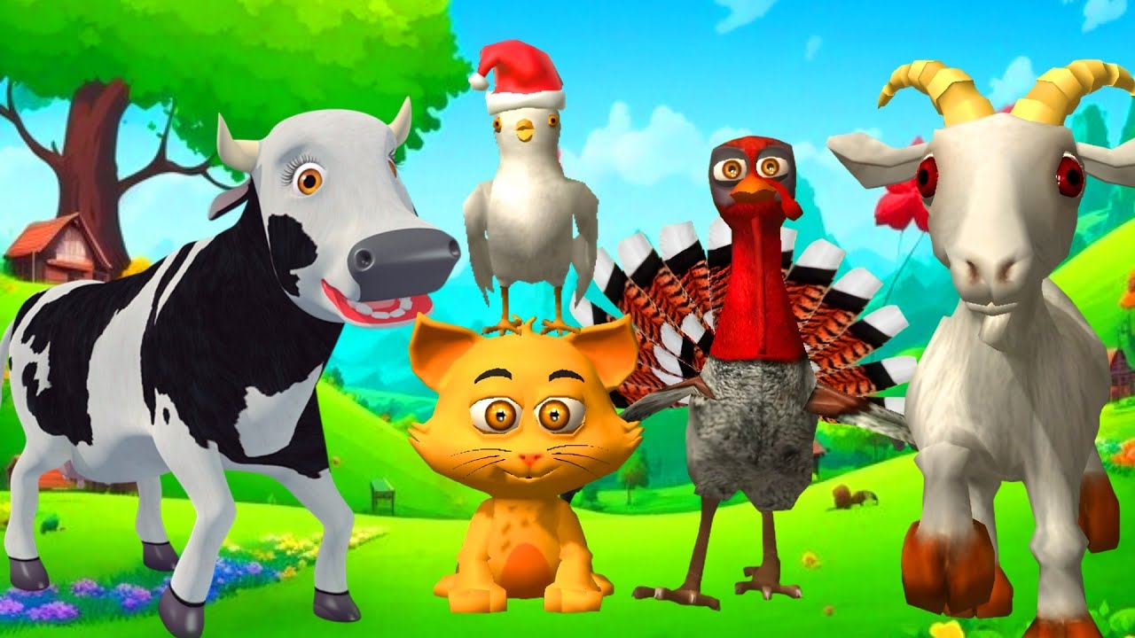 Toro Lolo y La Vaca Lola ‬- El tractor de la granja - LA GRANJA DE ...