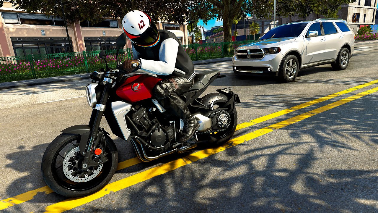 Bike Drive Game Honda CB1000R Heavy Bike Drive Gameplay New Bike Games ...