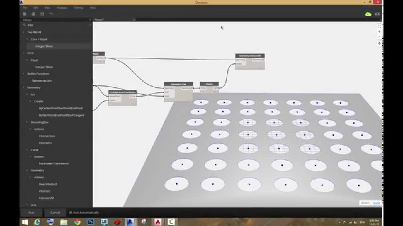 Subtract Surface in Dynamo - YouTube