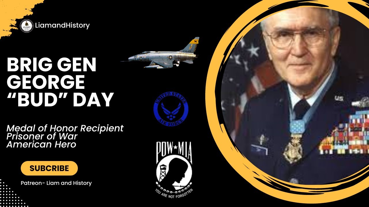 US Air Force Brig Gen George "Bud" Day- Medal of Honor (POW) - YouTube