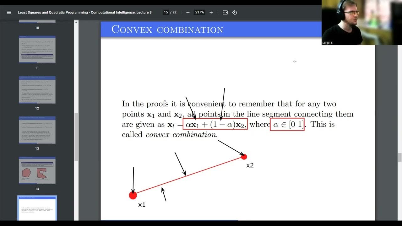 Convex functions, convex domains | Computational Intelligence 2023 ...