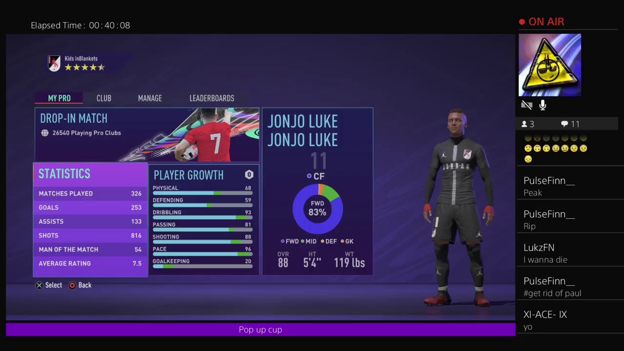 Div 1 Pro Clubs! - YouTube