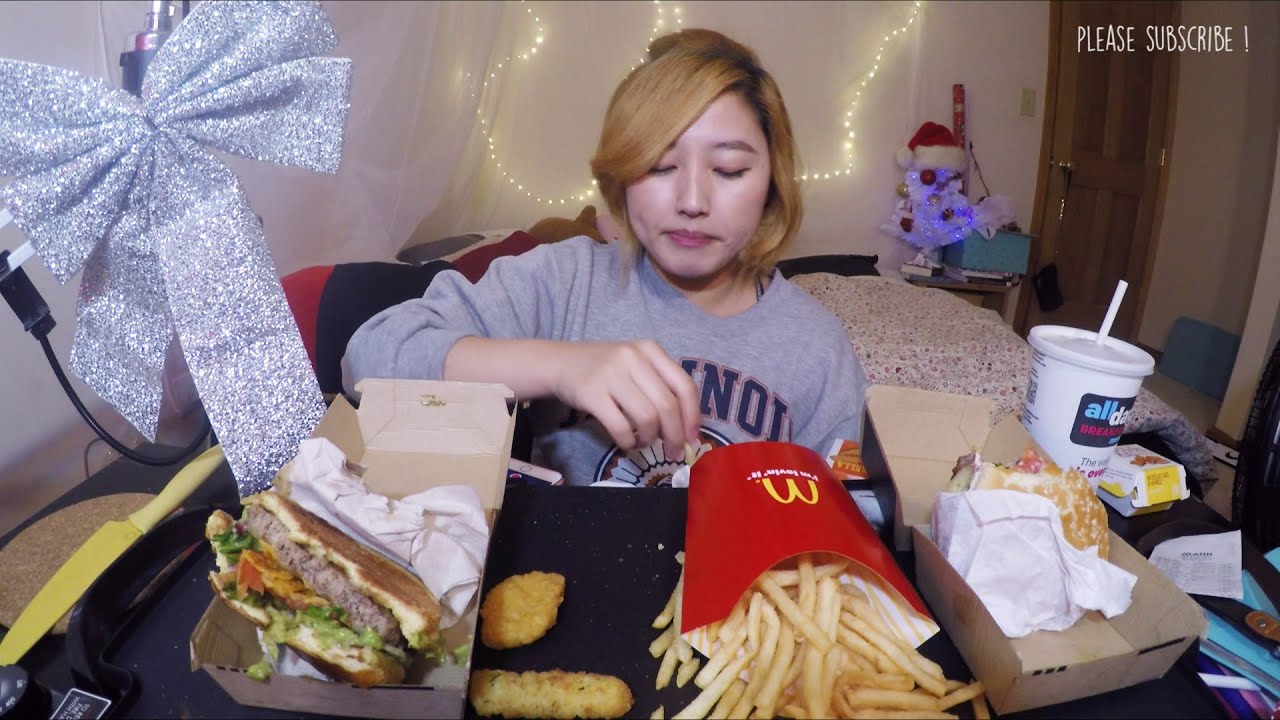 McDonald's Rio Crisp and Chitown Classic Burger | MUKBANG - YouTube