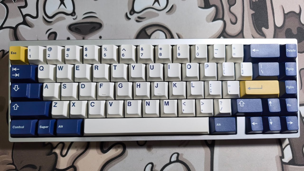 Neo65 | Cherry MX2A Black | GMK Rudy - YouTube