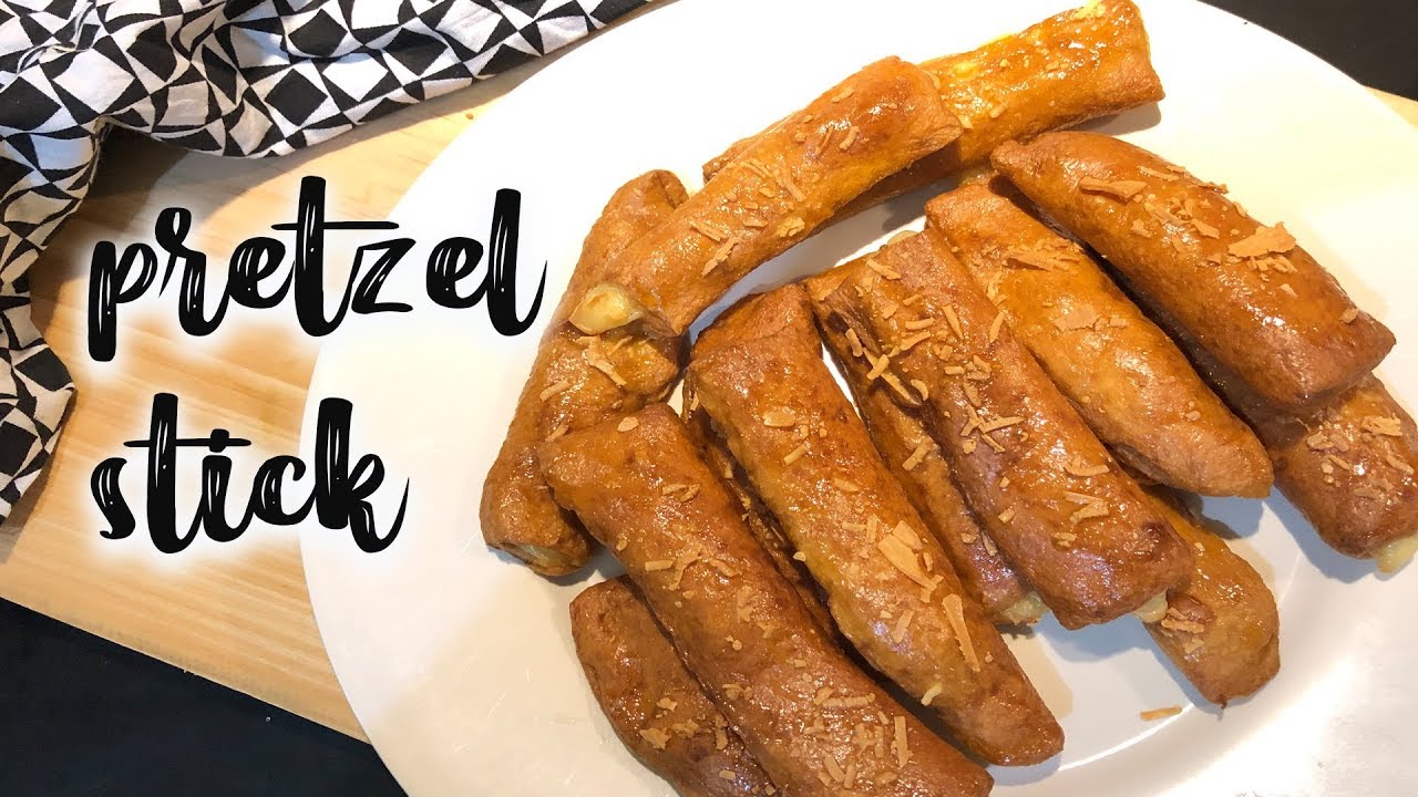 RESEP MUDAH PRETZEL STICK | PRETZEL RECIPE - YouTube