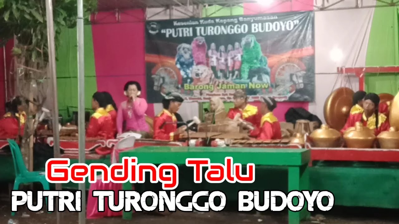 Gending TALU Putri Turonggo Budoyo Live Dusun Cemgis Pucungbedug - YouTube