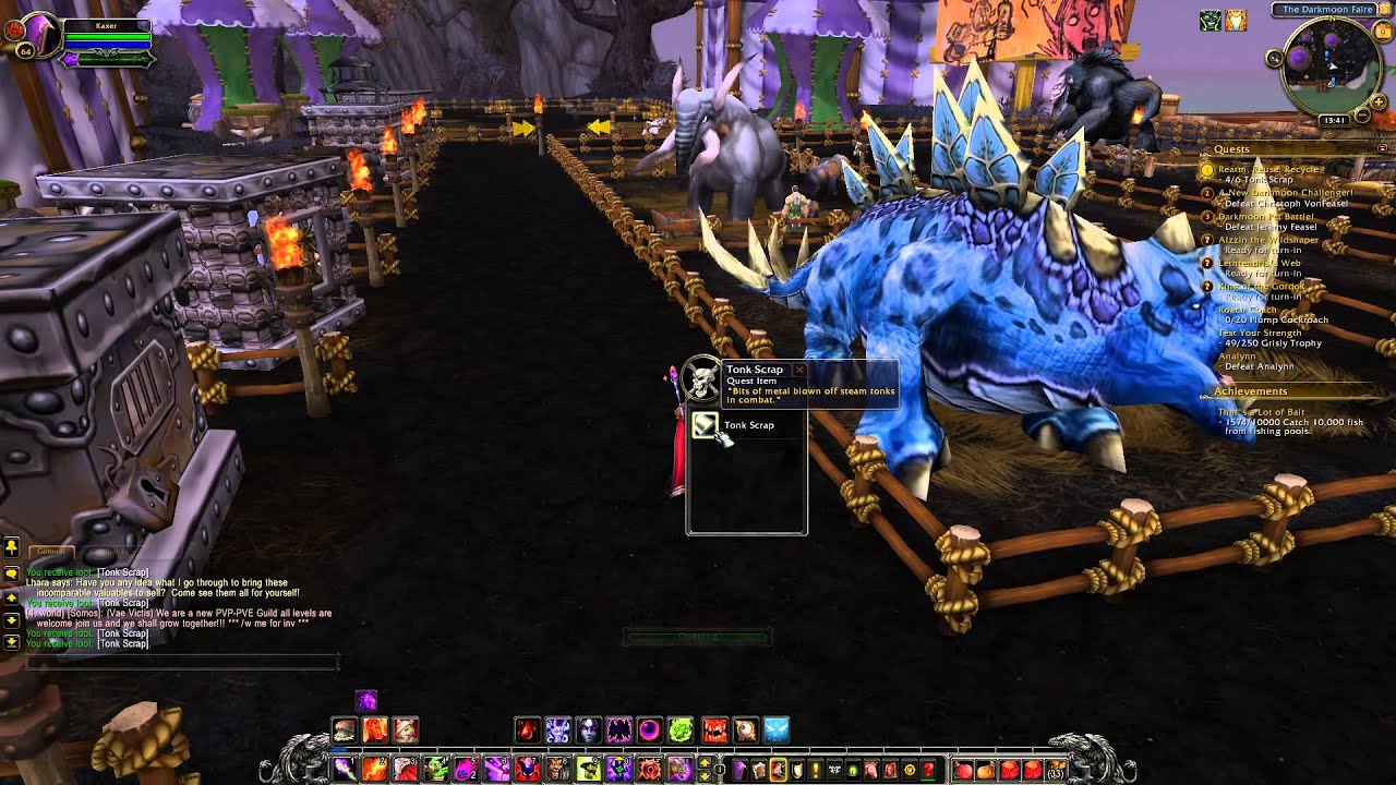 Rearm, Reuse, Recycle (Darkmoon Faire) - World of Warcraft Quest Guide ...