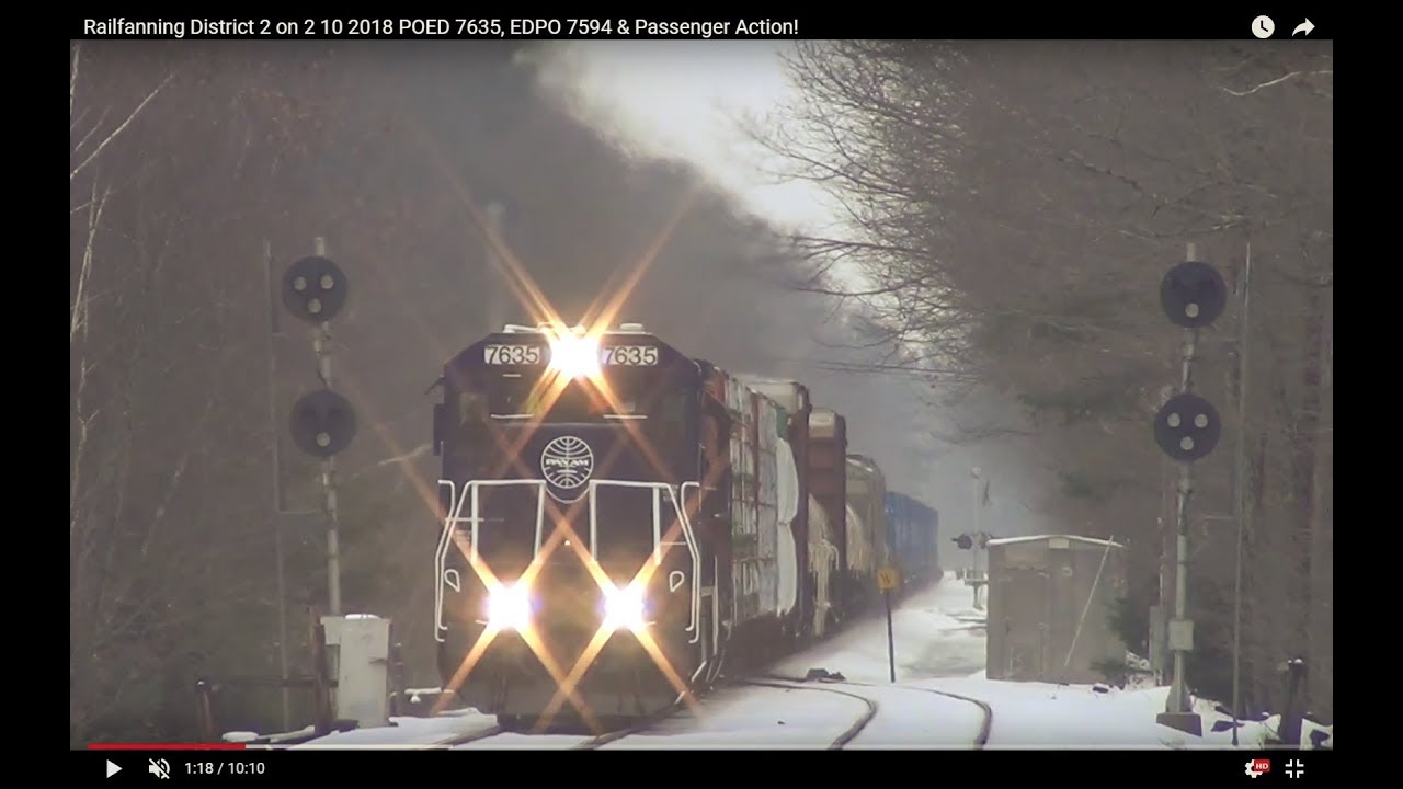 HD MEC 7635 Leads POED in Fresh Paint: Chase from Saco ME to Kingston ...