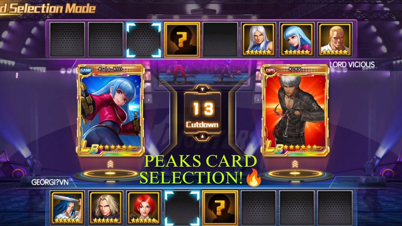 PEAKS CARD SELECTION 100% Skills!! 🔥 - YouTube