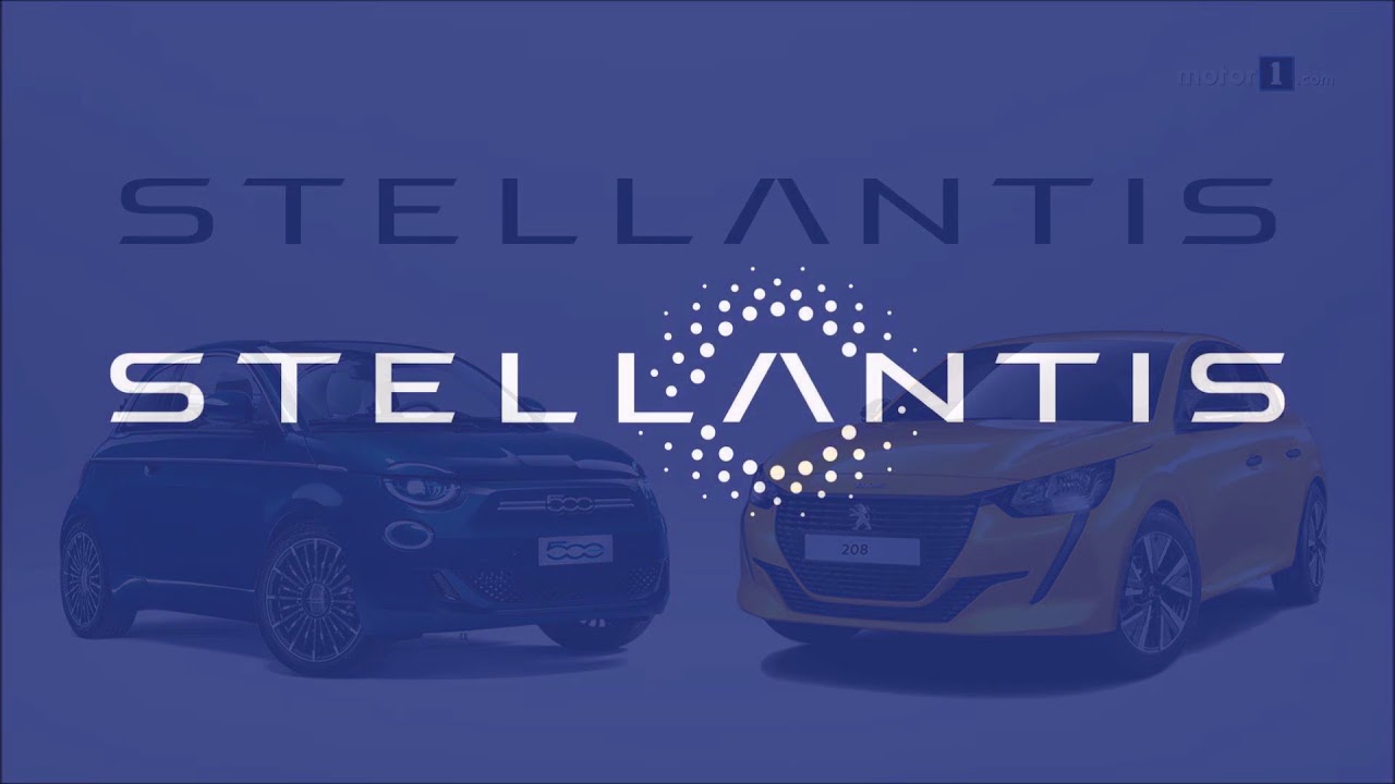 FCA and PSA Reveal The 13 Brand Stellantis Official Logo - YouTube