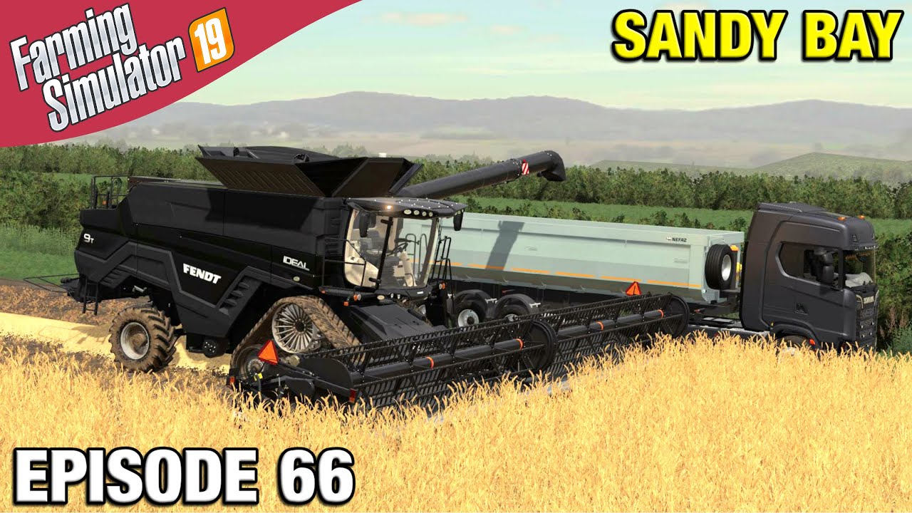 FENDT IDEAL 9T Farming Simulator 19 Timelapse - Sandy Bay Seasons FS19 ...
