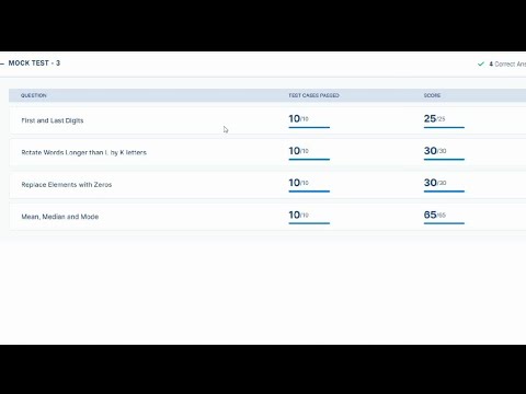 Mock Test - 3 Assessment java fundamentals QA automation Testing ...