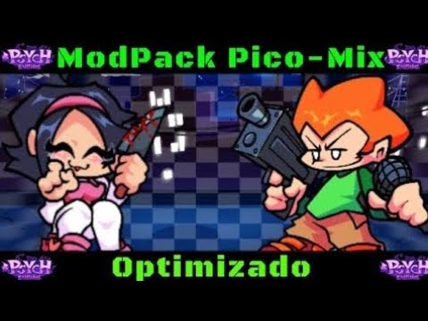 FNF Mod pack Pico Mix Optimizado - YouTube