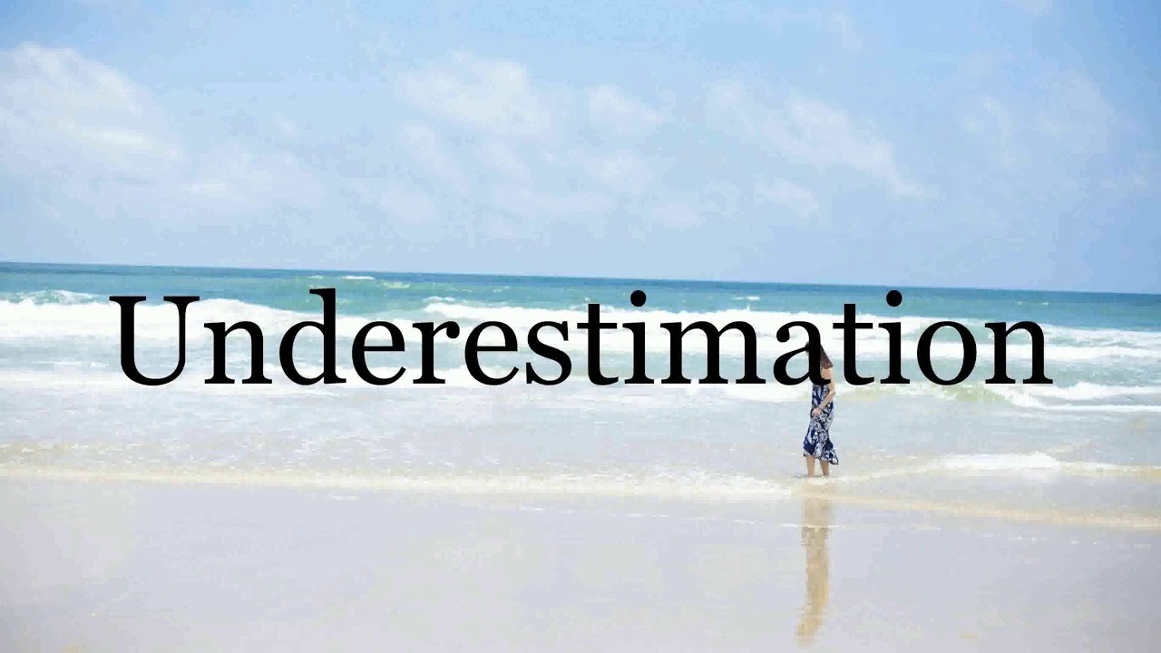How To Pronounce Underestimation🌈🌈🌈🌈🌈🌈Pronunciation Of Underestimation ...