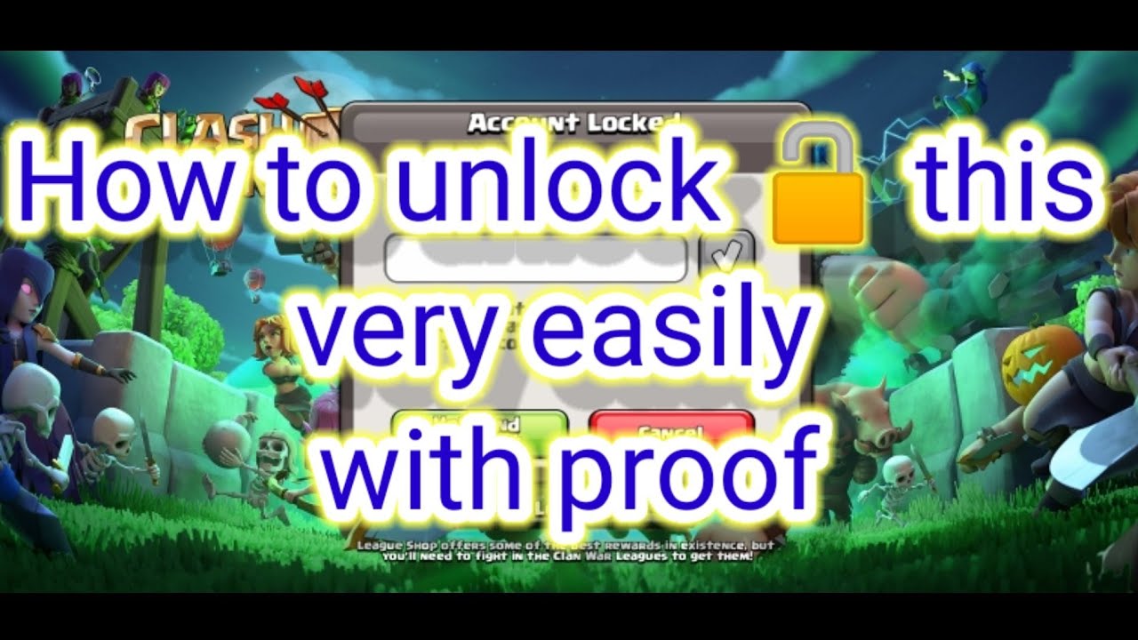 How to unlock locked accounts ver easily (100% true) - YouTube