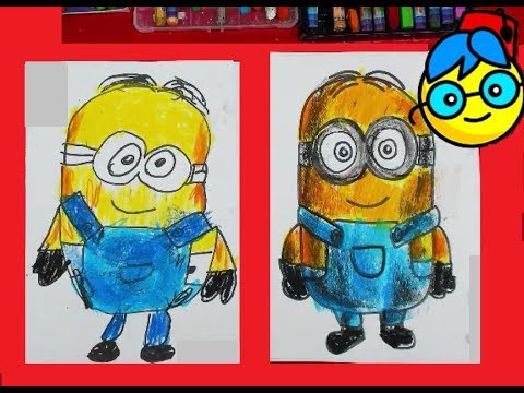 Minyon Resmi Nasıl Çizilir? Minyonlar